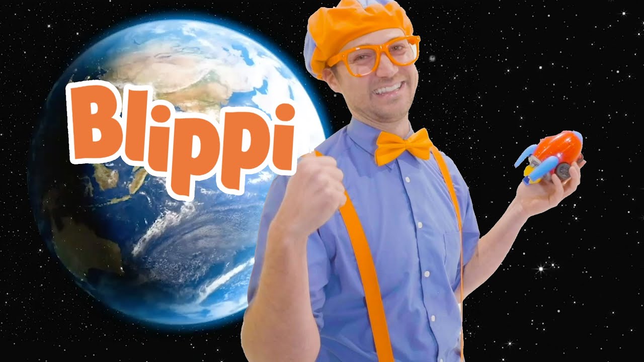 Learning About Outer Space With Blippi Toys | Science Videos For Kids ...