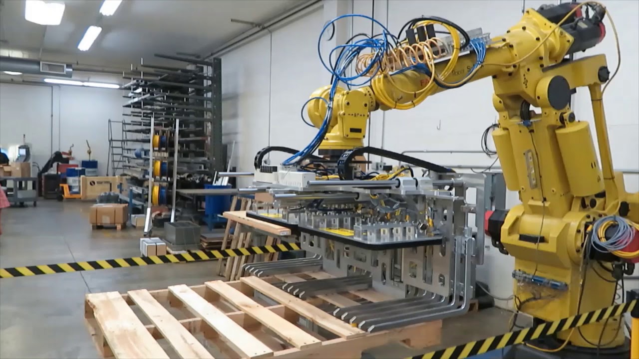 Piab Robotic Gripping Demo Pack Expo Connects 2020 - YouTube