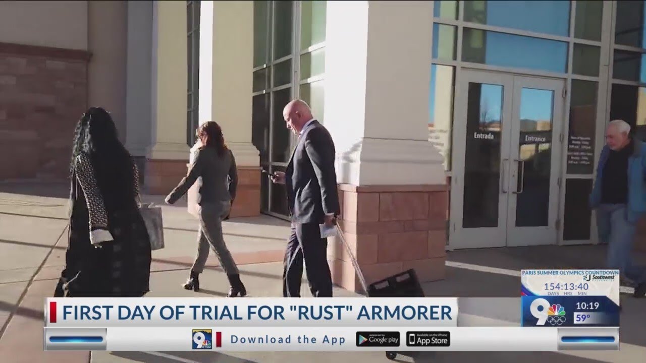 Trial of ‘Rust’ armorer begins in fatal shooting by Alec Baldwin - YouTube