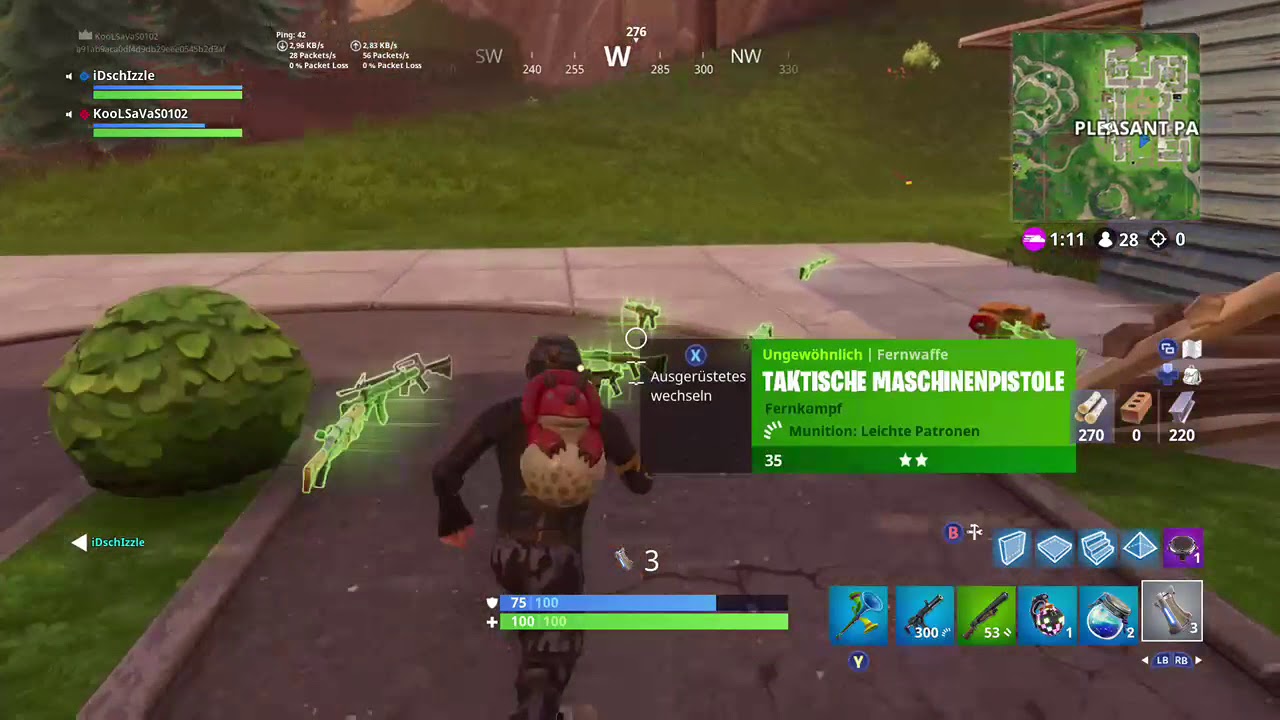 Fortnite Short Clip #7 hunting rifle 235m headshot!! - YouTube