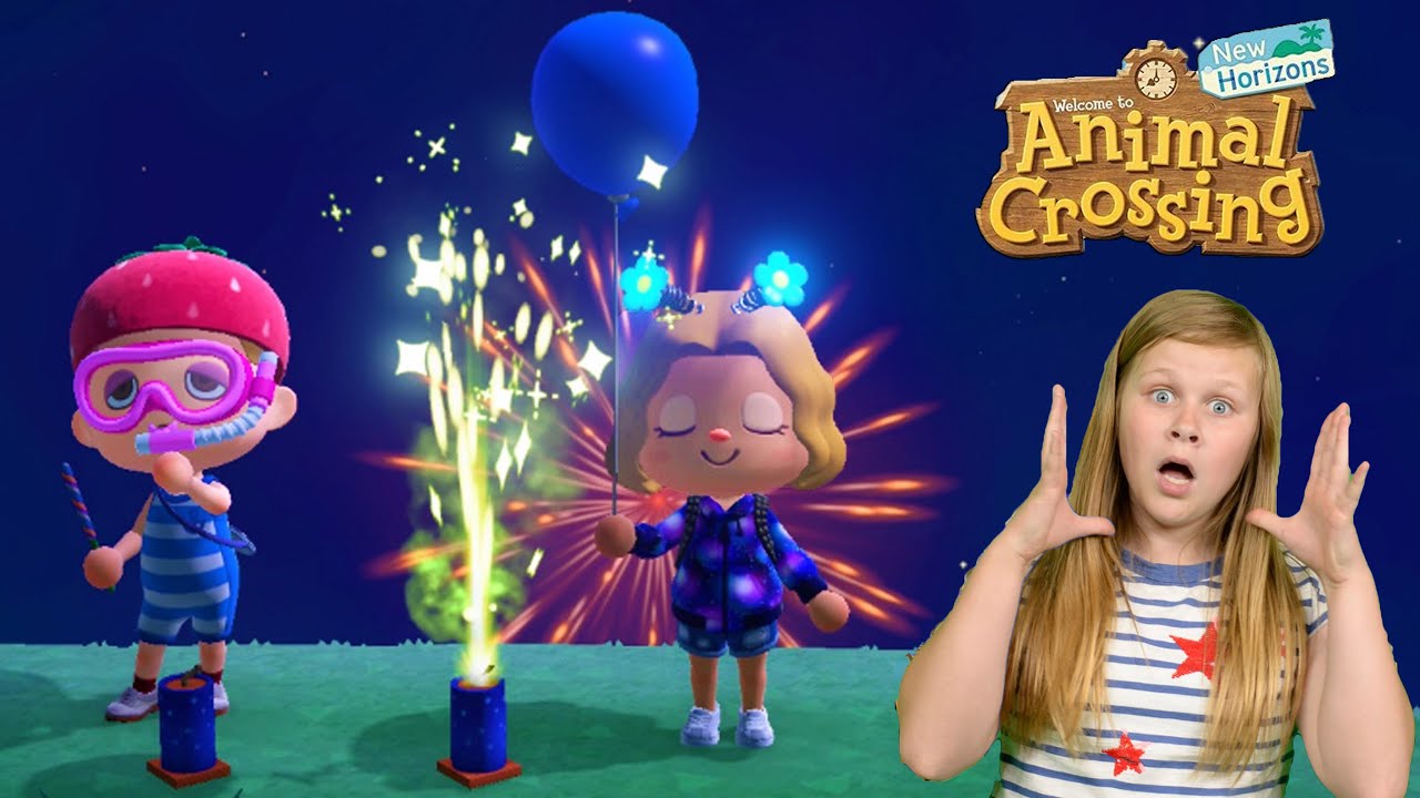 Assistant And Mr Engineers Fireworks show on Animal Crossings - YouTube