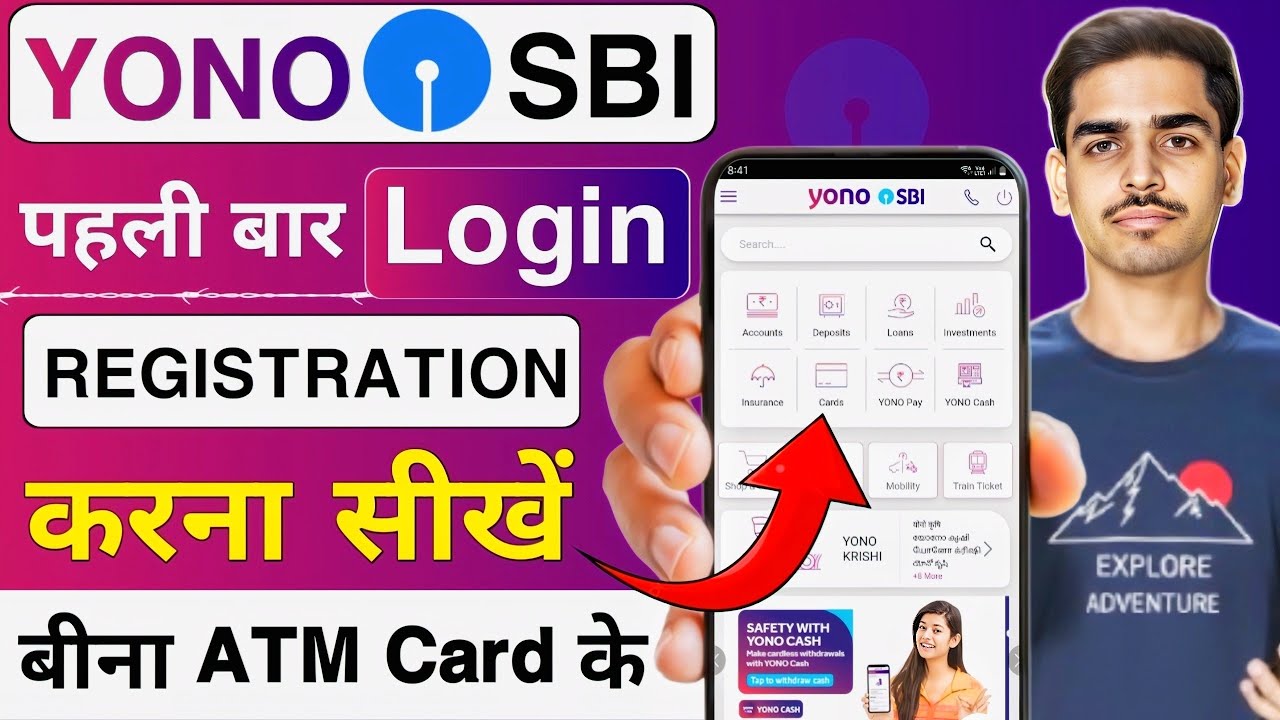 Yono Sbi Me Login Kaise Kare | How To Register Yono Sbi App | Yono Sbi ...