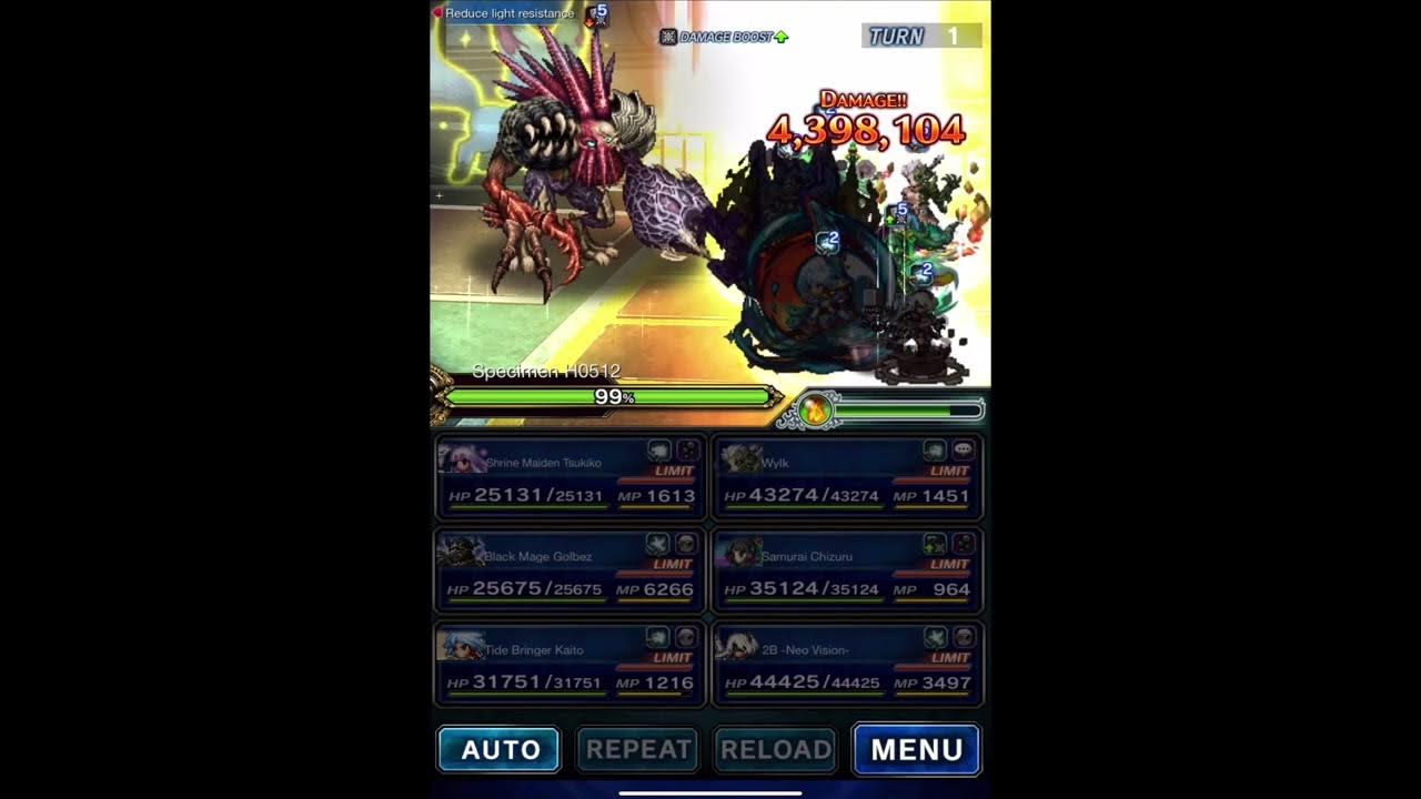 FFBE: FF7 World of Visions - Preliminary Fights - YouTube