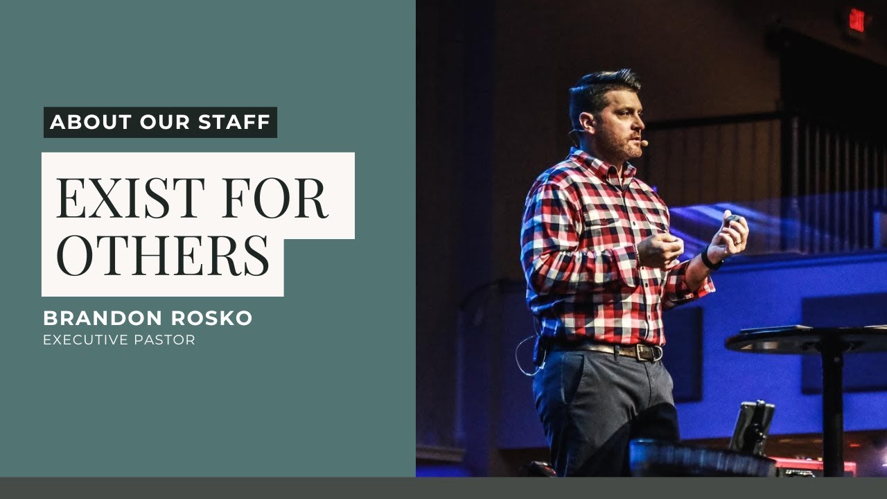 Meet Brandon Rosko: From Corporate to Church Leadership | Exist for ...