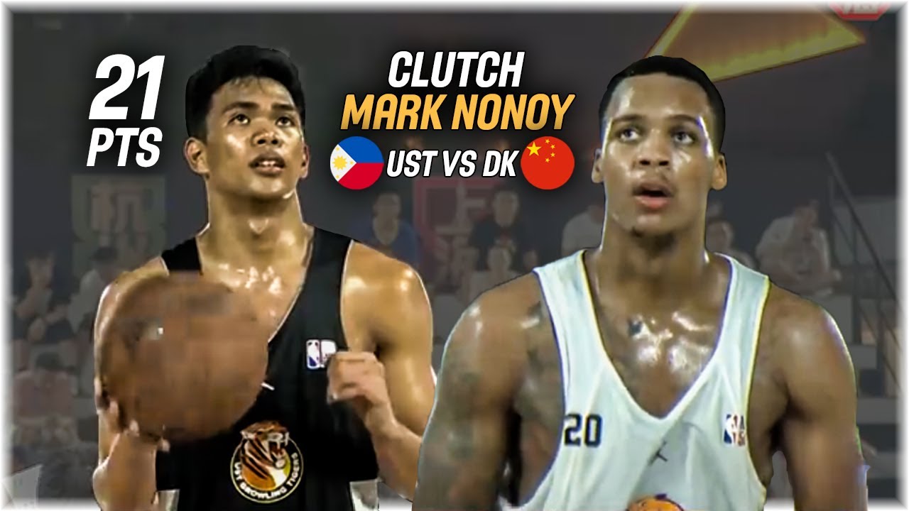 CLUTCH MARK NONOY | UST VS DK篮球队 FULL GAME HIGHLIGHTS ft. Rhenz Abando ...