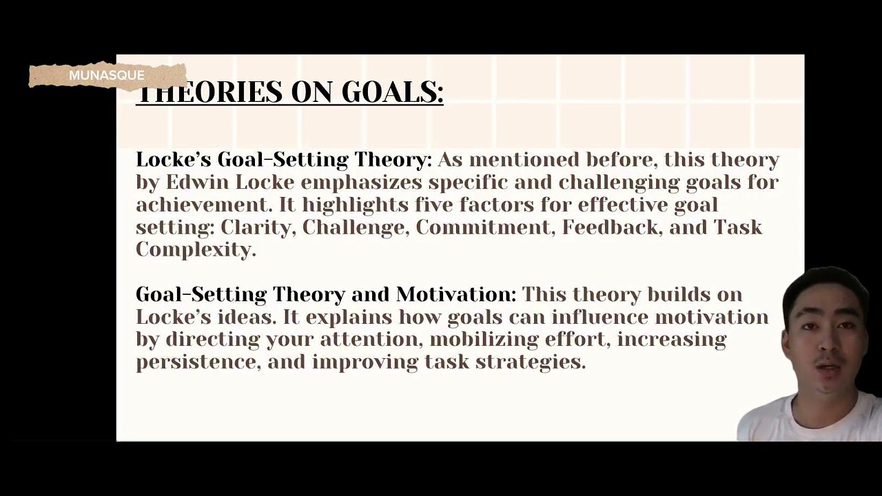 GOAL SETTING (Definition of Goals & Theories on Goals) NGEC1 | GROUP 1 ...