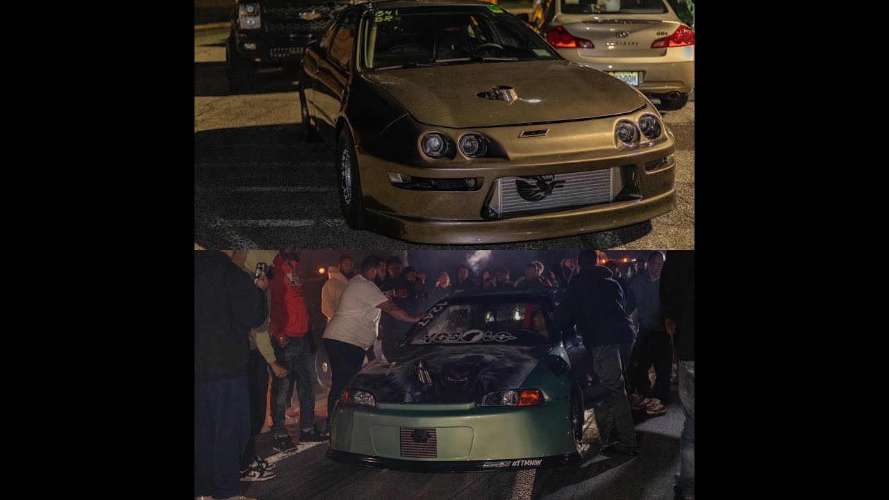 Turbo b series acura integra vs turbo b series honda eg hatch - YouTube