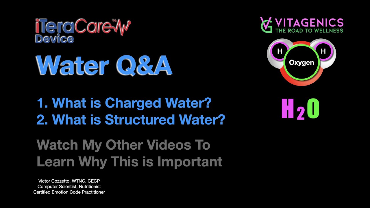 Water Q&A: Learn Why Structured Water is Amazing for Your Health! And ...