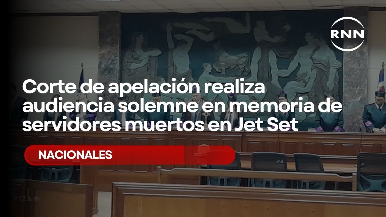 Corte de apelación realiza audiencia solemne en memoria de servidores ...