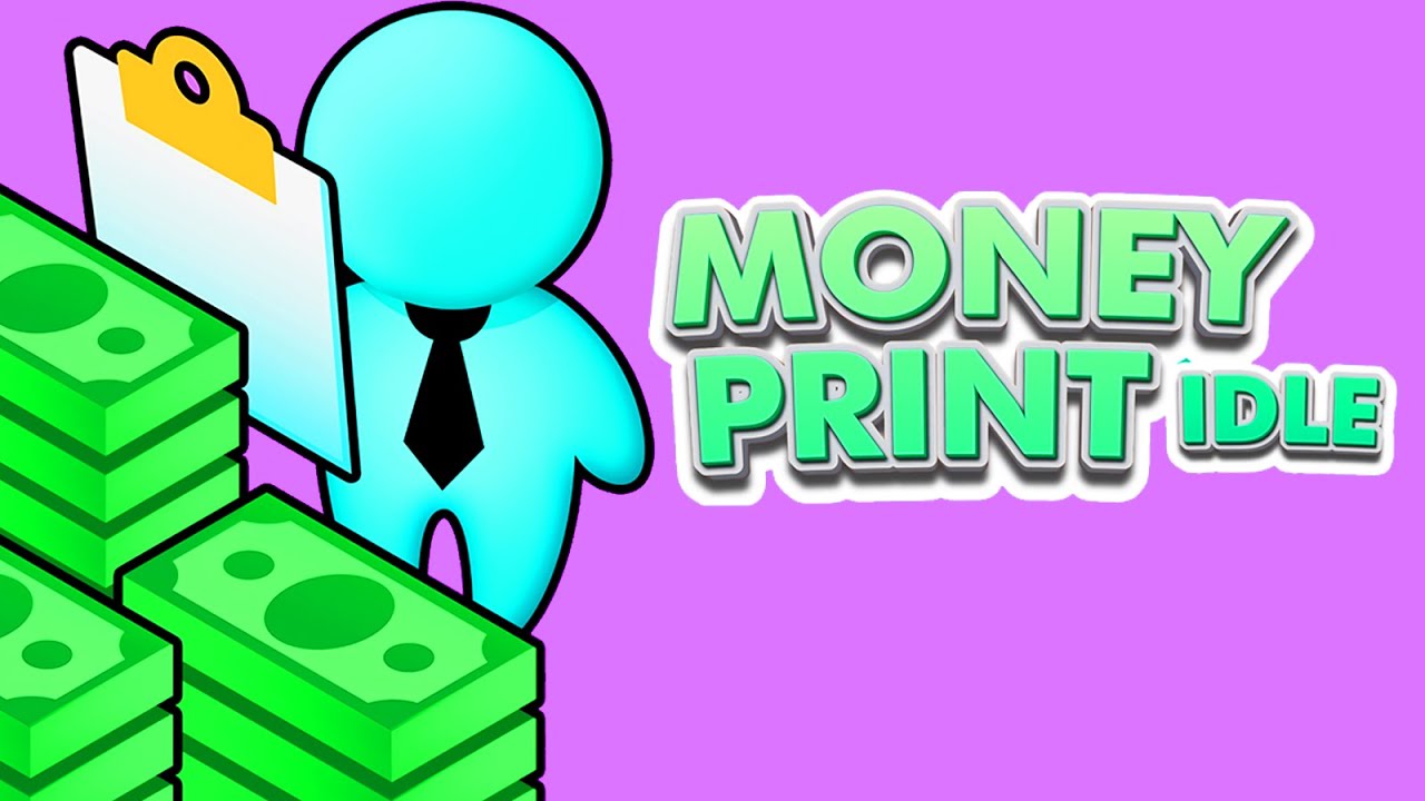 Money Print Idle Gameplay | iOS, Android, Simulation Game - YouTube