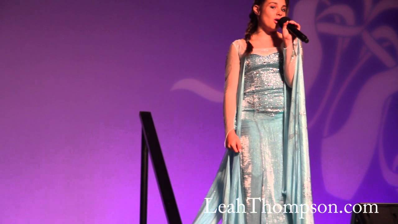 Leah Thompson singing "Let It Go" - YouTube