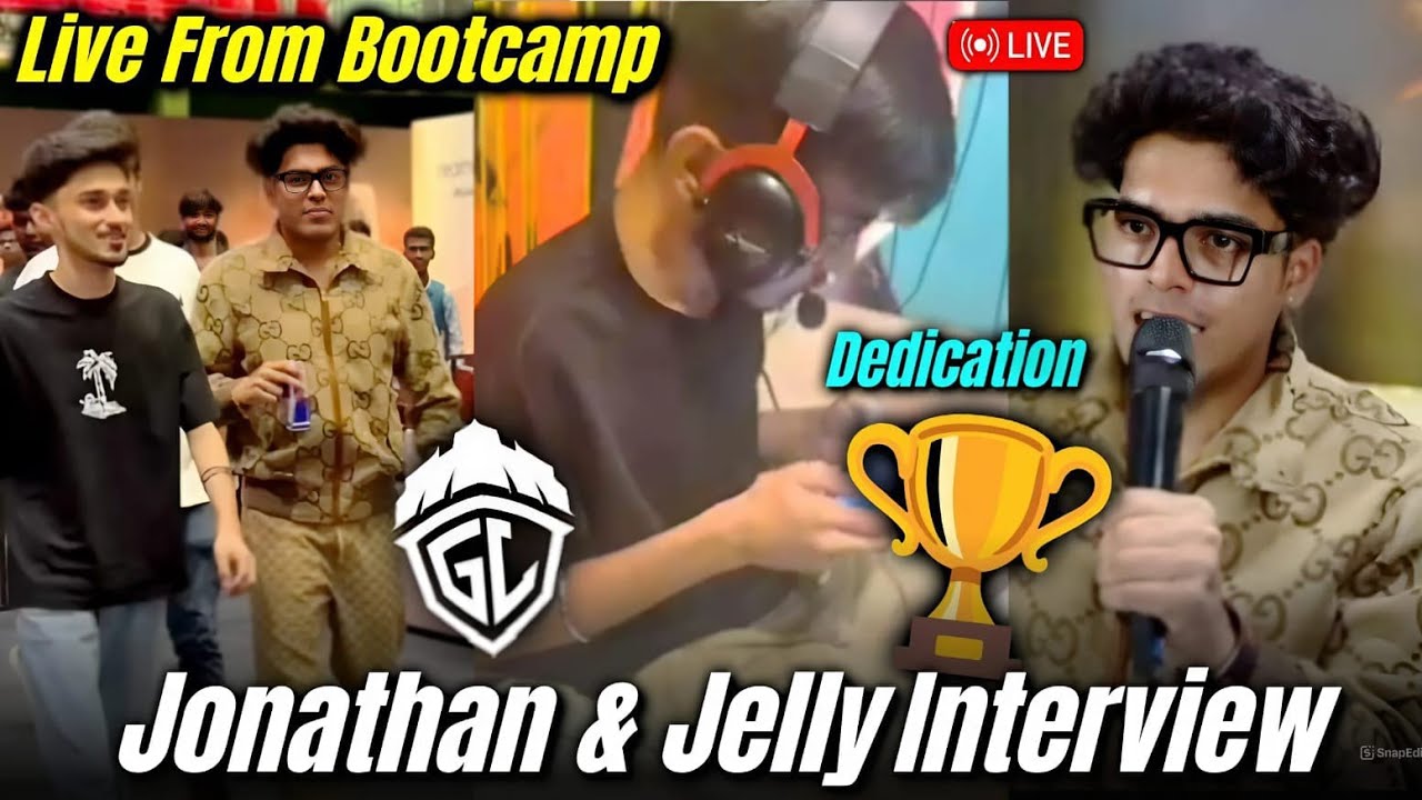 Jonathan & Jelly Interview 😳🔥 |Jonny Entry | Admino Live From Bootcamp ...
