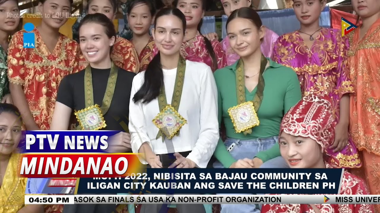 MUPH 2022, nibisita sa bajau community sa Iligan City kauban ang Save ...