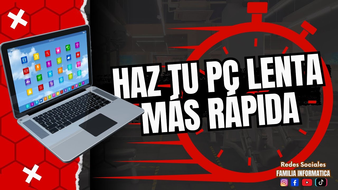 PONER MI PC LENTA MÁS RÁPIDA - YouTube