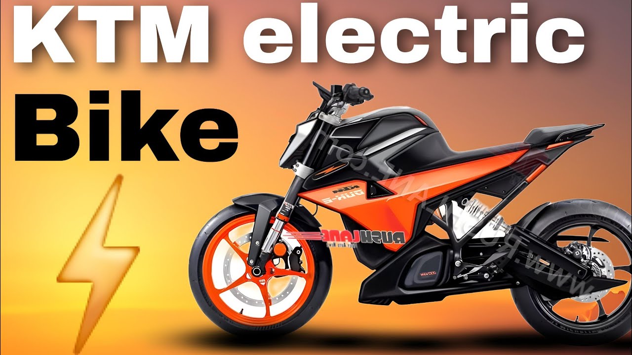 KTM Duke electric bike unveiled ⚡️😱launch date - YouTube