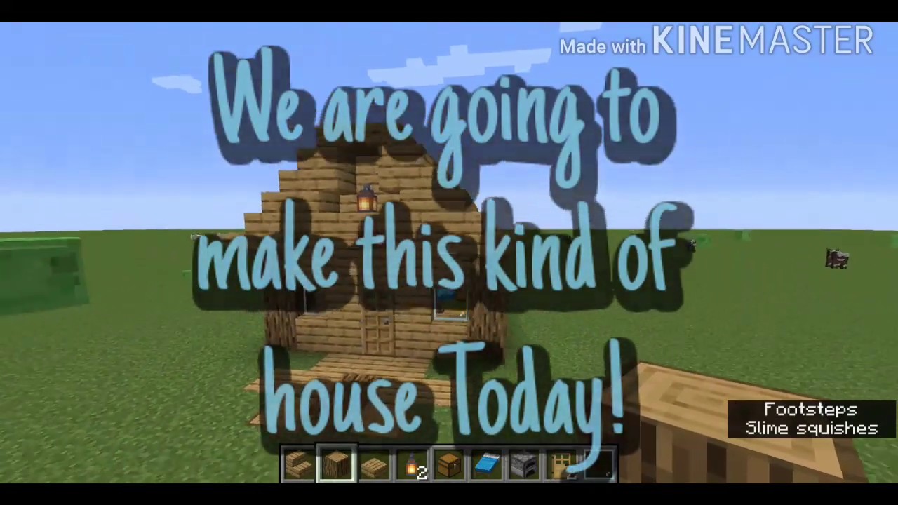 Minecraft: How to build a normal house. - YouTube