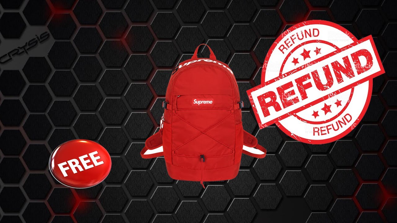 Бесплатный портфель Supreme с Aliexpress - YouTube