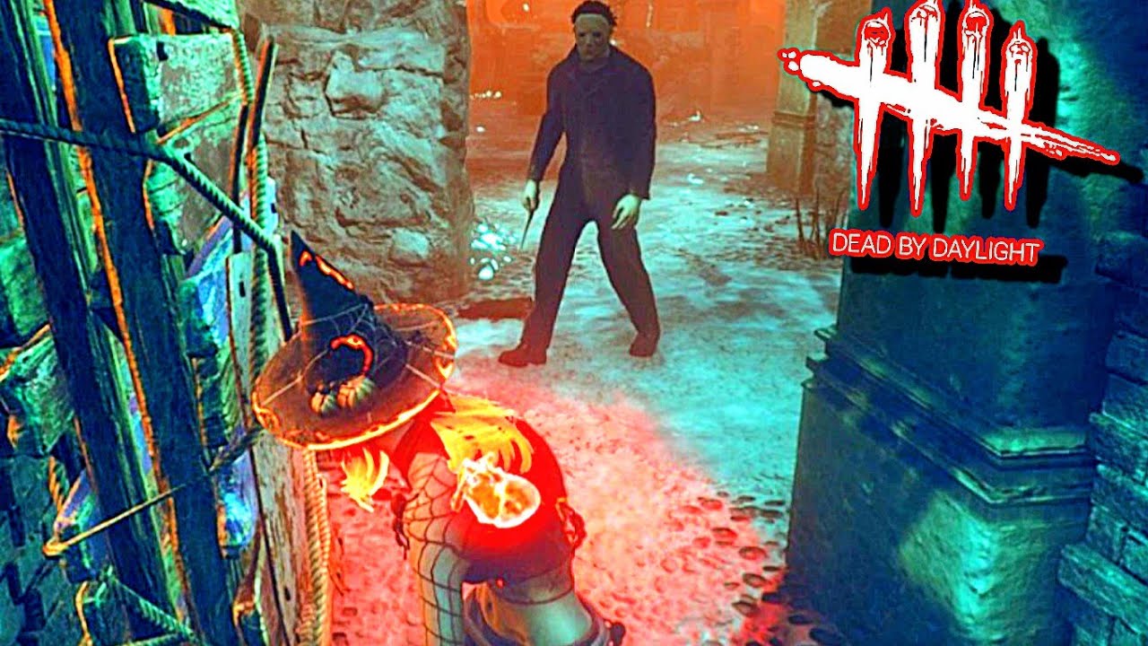 Dead By Daylight |Sable VS Michael Myers |FIERY SPIDER (Skin Sable Ward ...