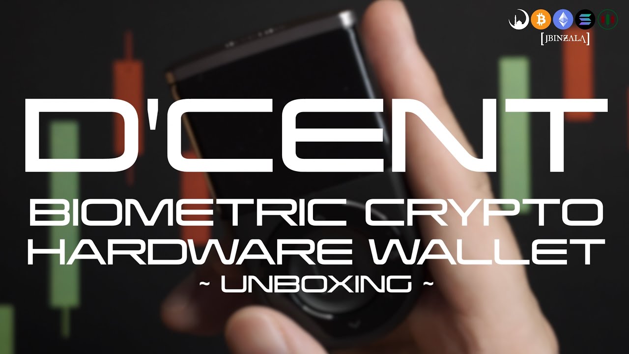 UNBOXING THE D'CENT BIOMETRIC CRYPTO HARDWARE WALLET - YouTube