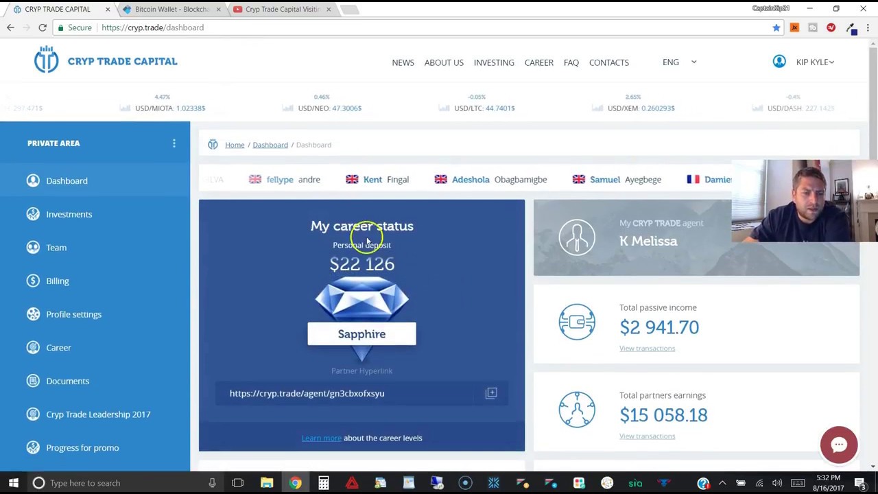 Cryp Trade Capital - Payment Proof - YouTube