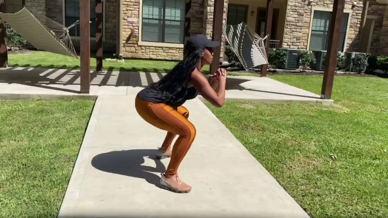 double pulse squats - YouTube