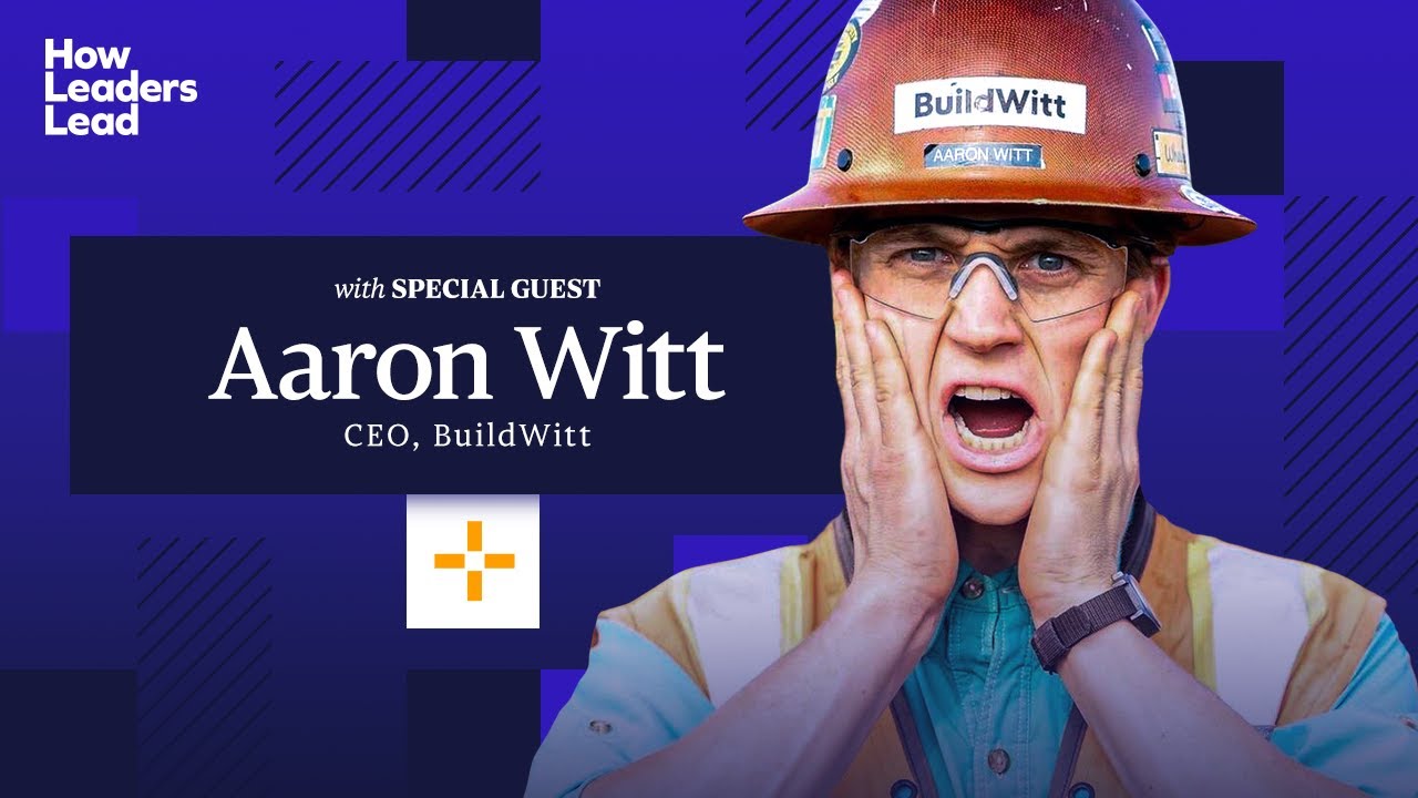 Aaron Witt on Leading with Vulnerability in the “Dirt World” - YouTube