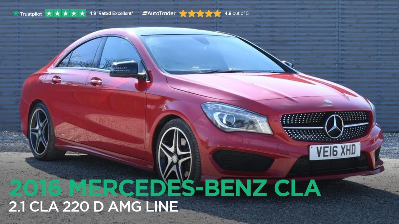 2016 MERCEDES-BENZ CLA 2.1 CLA 220 D AMG LINE - YouTube