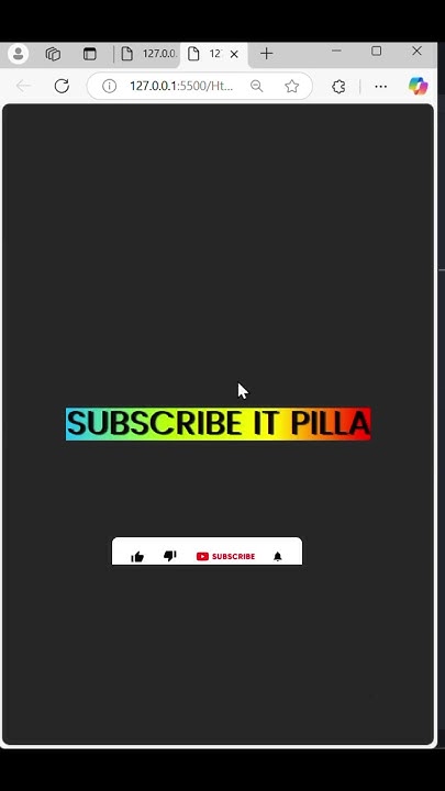 GRADIENT BACKGROUND USING HTML CSS | CSS FULL TUTORIAL | IT PILLA | - YouTube