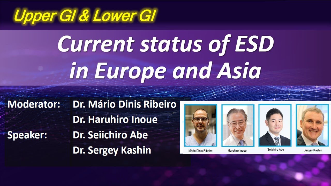 Current status of ESD in Europe and Asia - YouTube