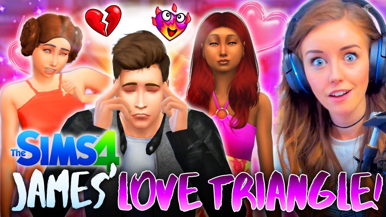 JAMES' LOVE TRIANGLE!🔺 (The Sims 4 #25! 🏡) - YouTube