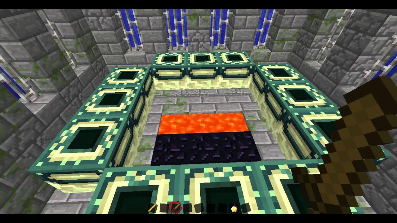 Minecraft Seed Spotlight #3 Above Ground End Portal !!!! - YouTube