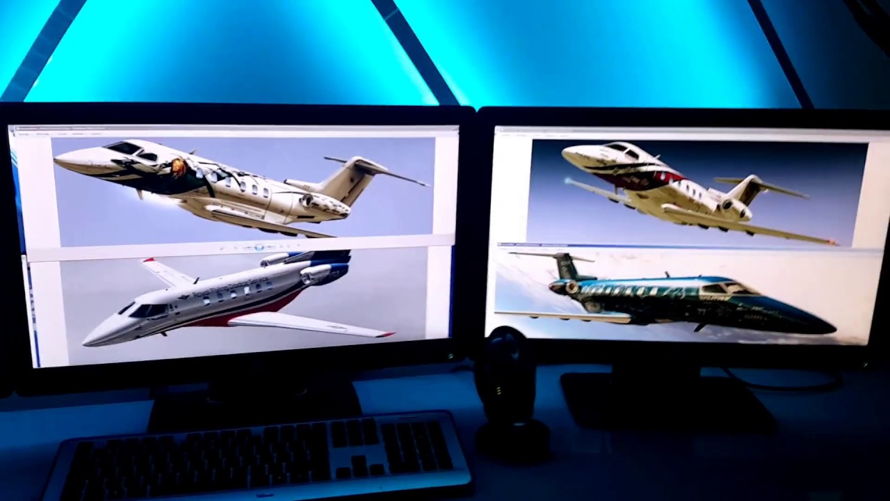 FSX P3D PILATUS PC-24 REPAINTS 2017 4K HD - YouTube