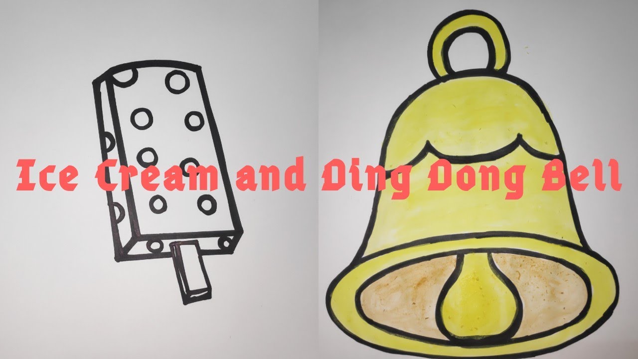 Ice Cream | Ding Dong Bell | Drawing and Colouring Lessons for Kids ...