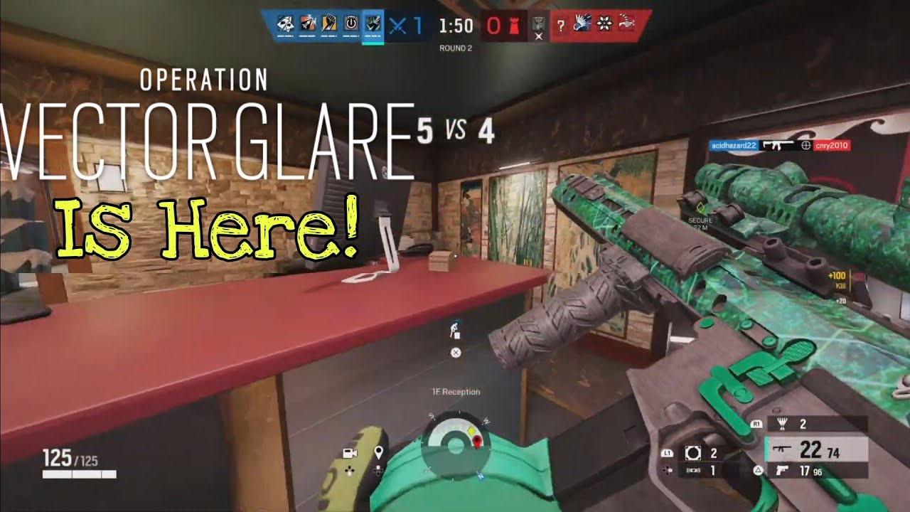 Vector Glare Is Here! | Rainbow Six Siege - YouTube