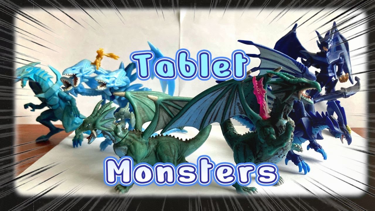 Yugioh Waking The Dragons Tablet Monsters Model Kit Figures! Do You ...