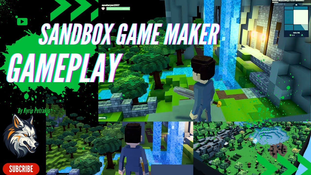 Sandbox Game Maker: gameplay. @The-Starfox-OG - YouTube