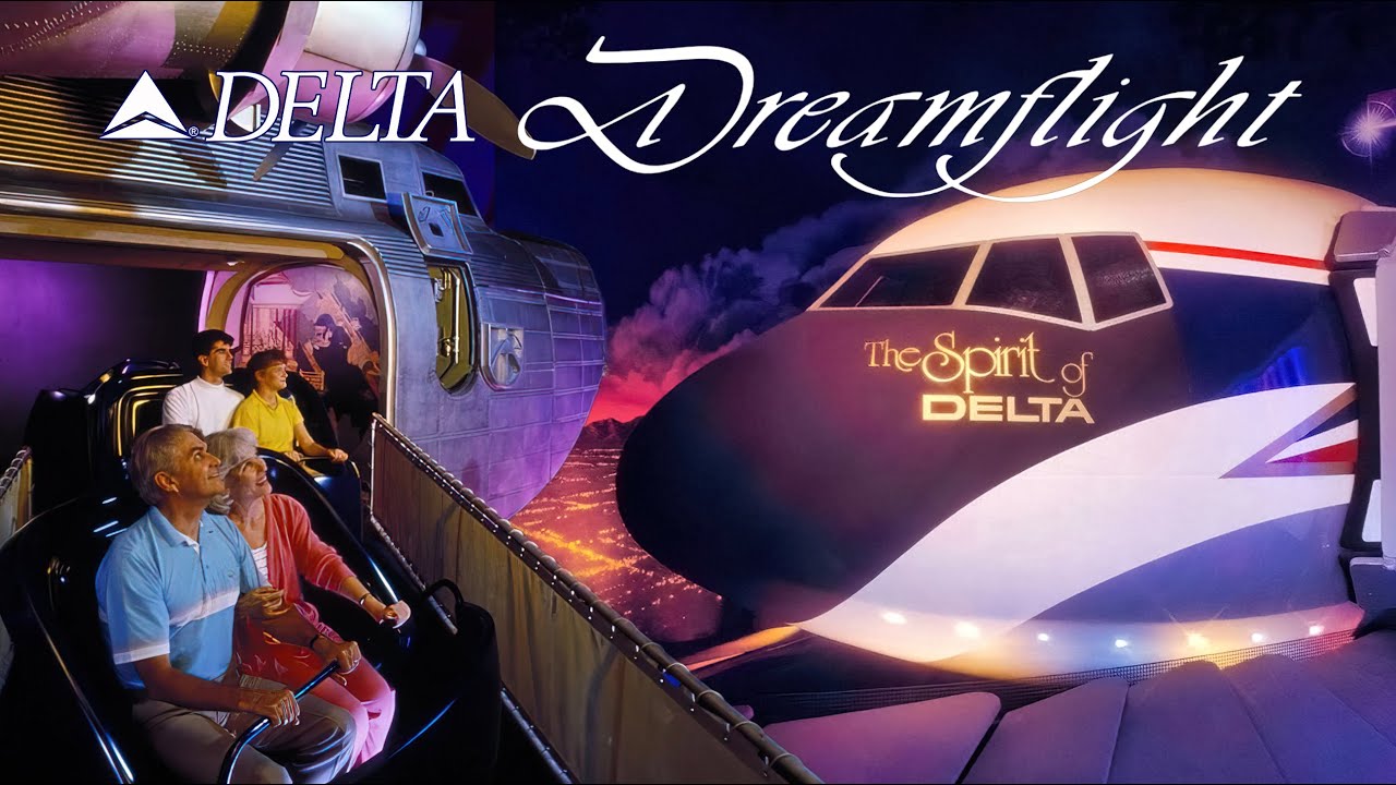 Delta Dreamflight | Extinct Disney Dark Ride | Tomorrowland Magic ...