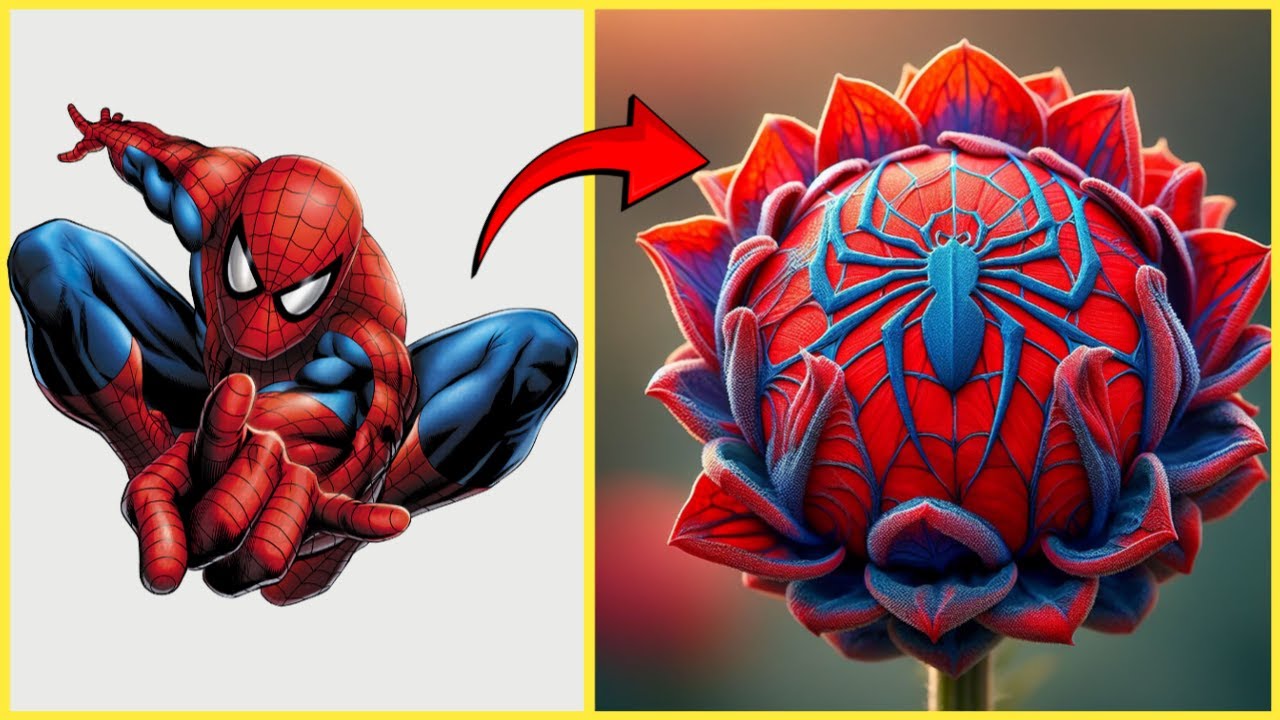 AVENGERS but FLOWER VENGERS 🔥 All Characters (marvel & DC) 2024 - YouTube