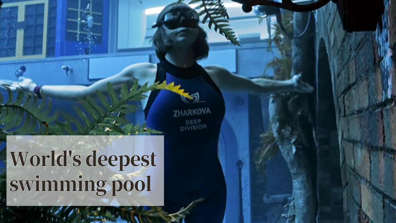 (eng sub)세계최고 깊이의 수영장 딥다이브두바이에서 편지(email)가 왔습니다. 두근두근 -World's deepest ...