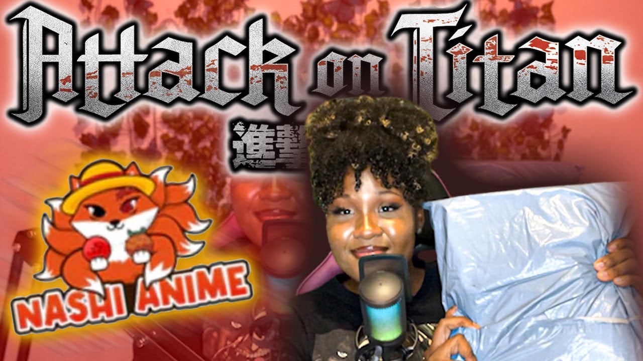 NASHI ANIME ATTACK ON TITAN TAPESTRY REVIEW! - YouTube