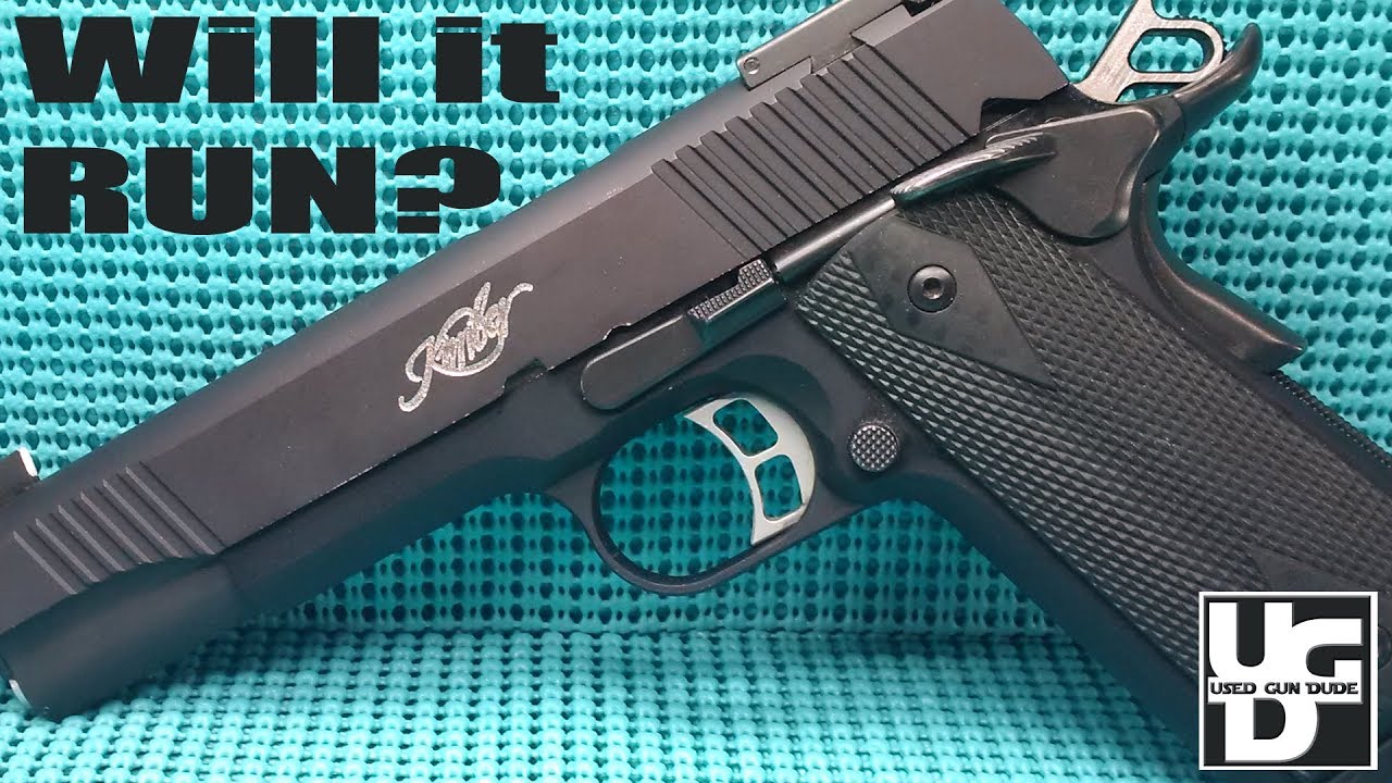 Kimber Rimfire Target 22LR Review, Will it Run? I was surprised - YouTube