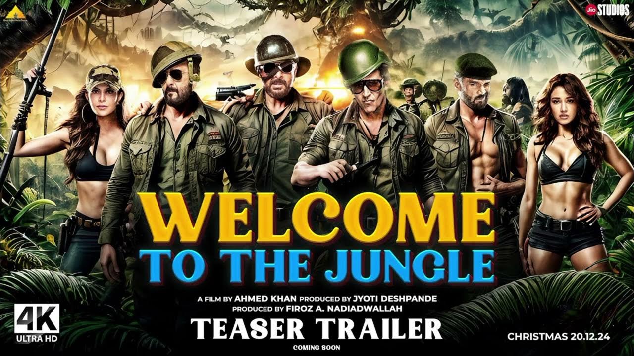 Welcome to the jungle| Official Trailer |Akshay kumar | Sanjay Dutt |Sunil S |Disha Patni ...