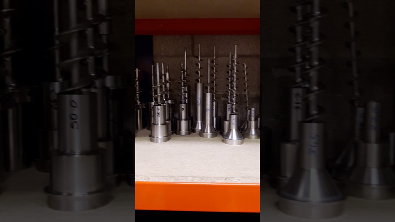 Auger Tooling for Powder Filling Machines - YouTube
