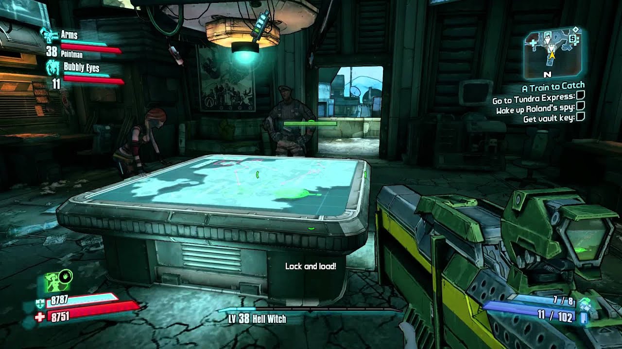 Borderlands 2 - Robot Gun! - YouTube