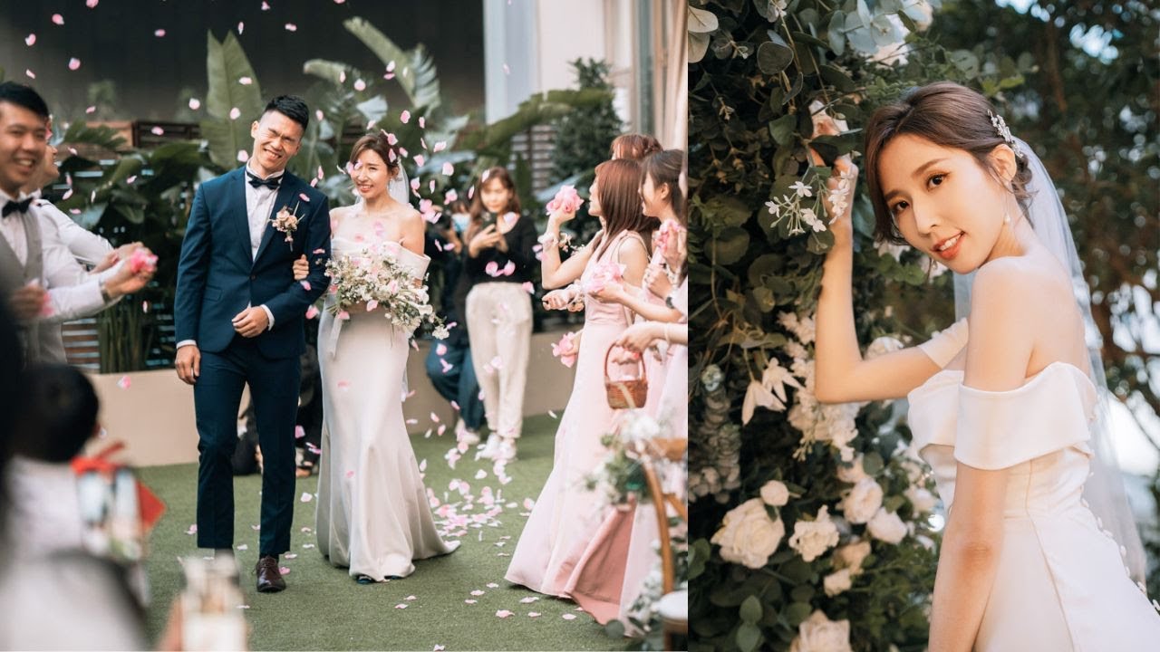 來一場唯美浪漫的 Glass Hall 的婚禮及證婚 | 九龍灣 Glass Hall #早拍晚播 #早拍午播 #SDE #婚禮 #婚禮攝影 ...