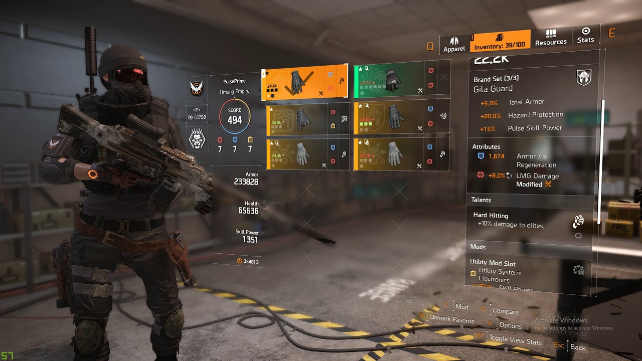 The Division 2: 7-7-7 LMG MG5 Build / Most sustained damage/High DPS ...