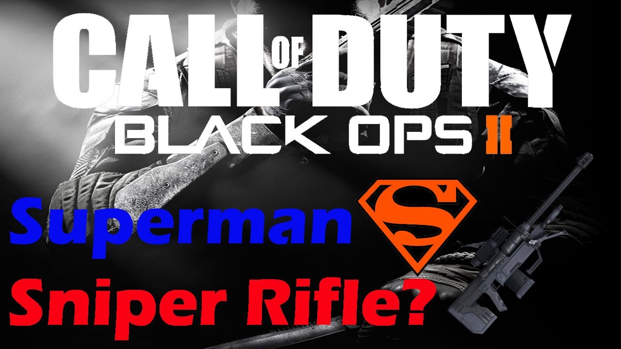 Black Ops 2: "Multiplayer Sniper Rifle w/ XRay Vision" (Call of Duty ...