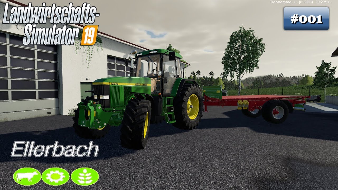 Ls19 Ellerbach [Modcontest] - #001 - Ab in Schwabenländle - YouTube