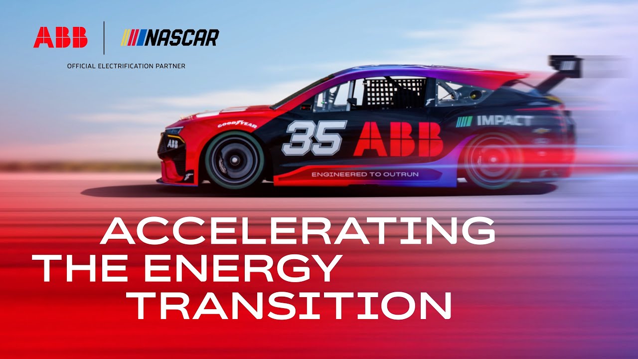 🏁 Accelerating the Energy Transition at the Daytona 500, ABB | NASCAR ...