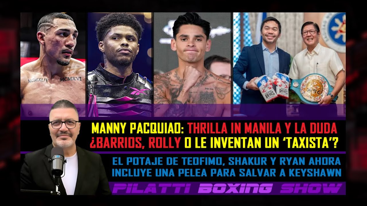 Otra comedia con Teofimo, Shakur y Ryan. Pacquiao y la opción sorpresa ...